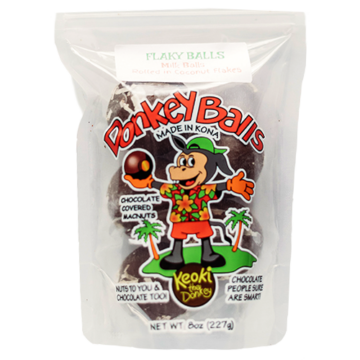 Flaky Milk Chocolate Covered Macnuts – Donkey Balls